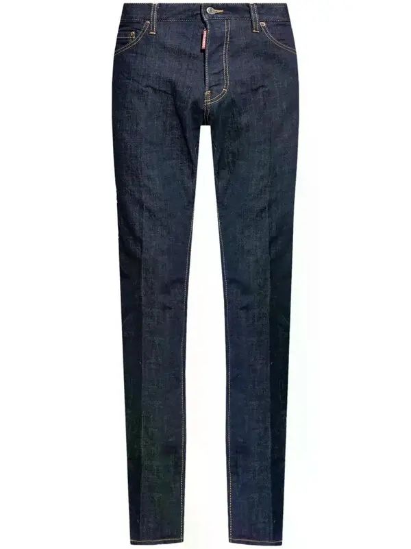 Dsquared2 Panelled Slim-cut Jeans
