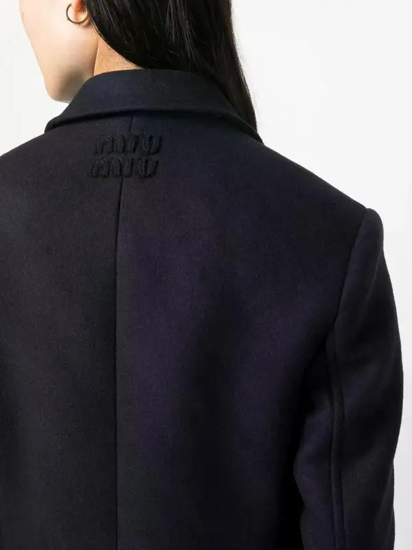 Miu Miu Double-breasted Wool Coat