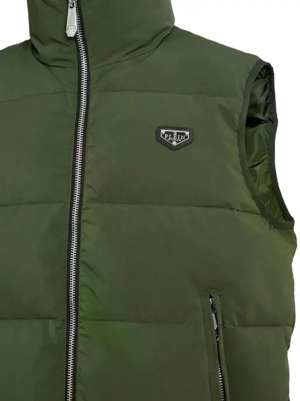 Philipp Plein Padded Gilet - Green