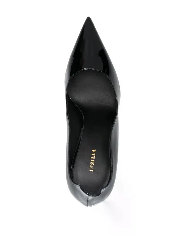 LE SILLA 120mm Ivy Pointed-toe Pumps - Black