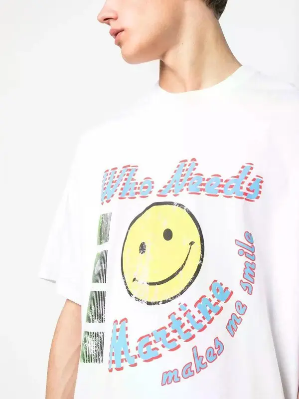 Martine Rose Slogan-print Cotton T-shirt