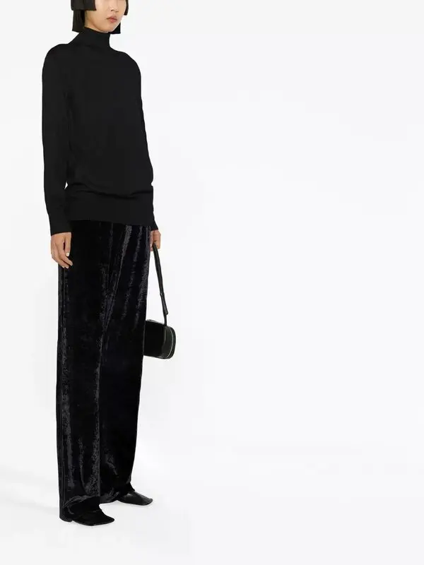 JIL SANDER Ribbed-knit Wool Jumper