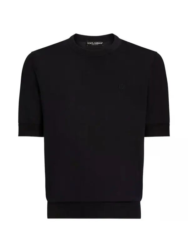 Dolce & Gabbana Logo-embroidered T-shirt