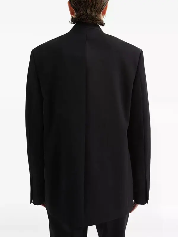 JIL SANDER Wool Blazer - Black