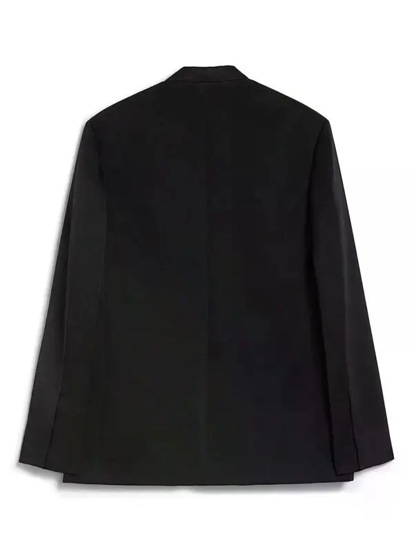 JIL SANDER Wool Blazer - Black
