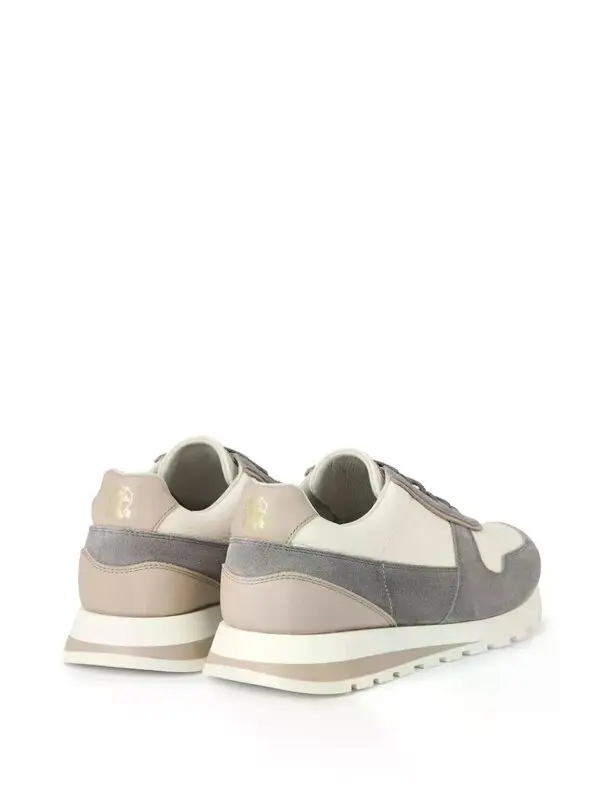 Brunello Cucinelli Panelled Lace-up Sneakers