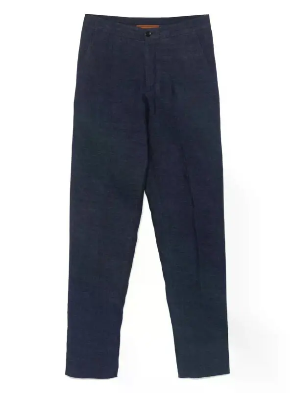 Zegna Linen Tapered Trousers