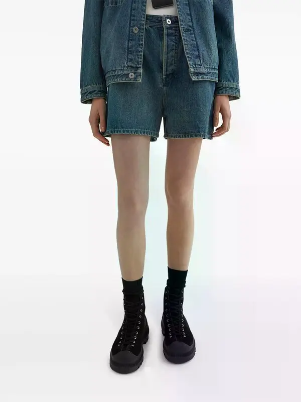 JIL SANDER High-rise Denim Shorts