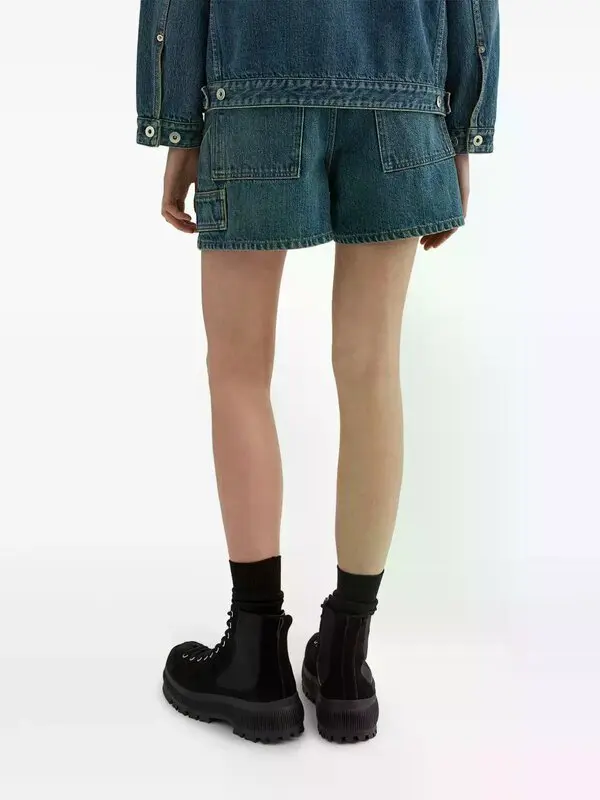 JIL SANDER High-rise Denim Shorts