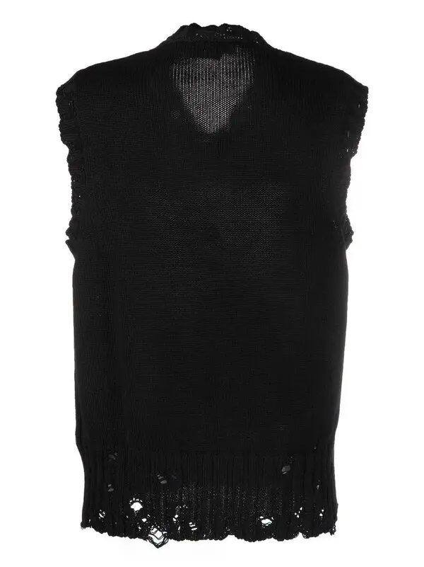 Marni V-neck Cotton Vest