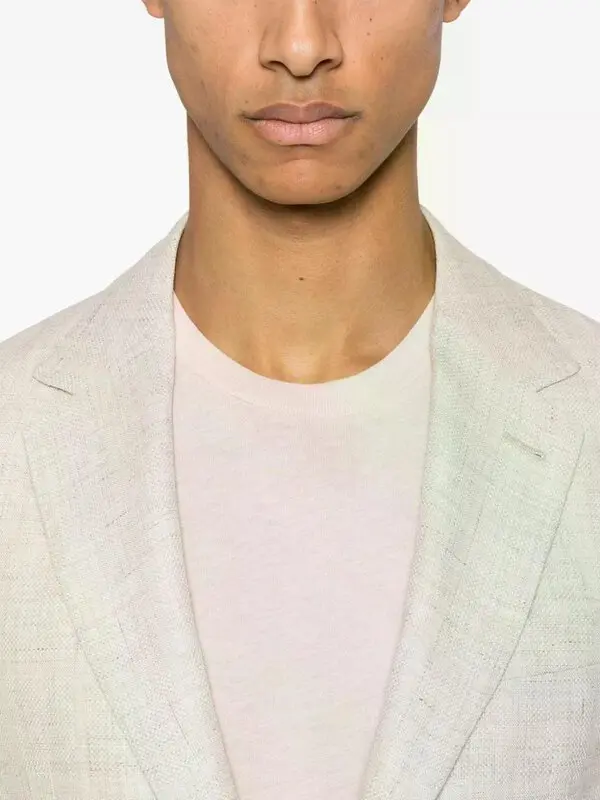 Canali Single-breasted Blazer - Neutrals