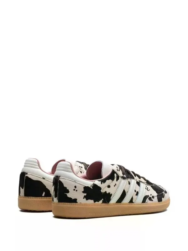 Adidas Samba Og Cow Print Sneakers - Brown