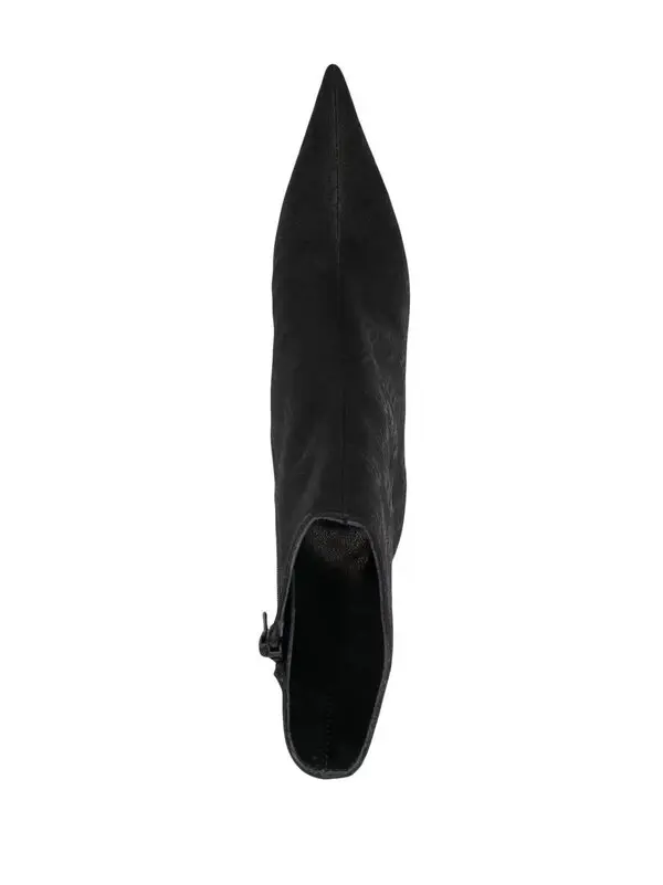 MISBHV Monogram Pointed-toe Boots