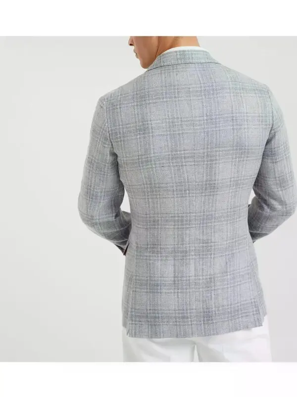 Brunello Cucinelli Prince Of Wales Blazer