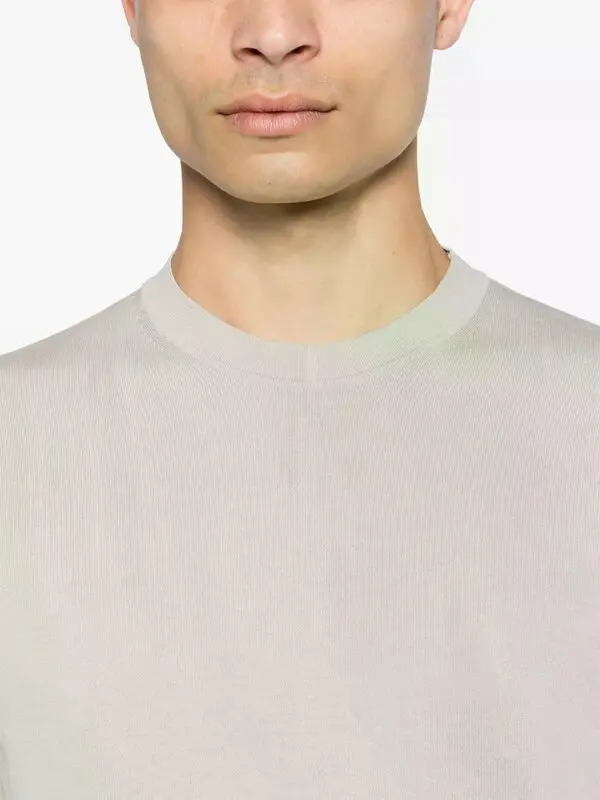 DELL'OGLIO Crew-neck Cotton T-shirt