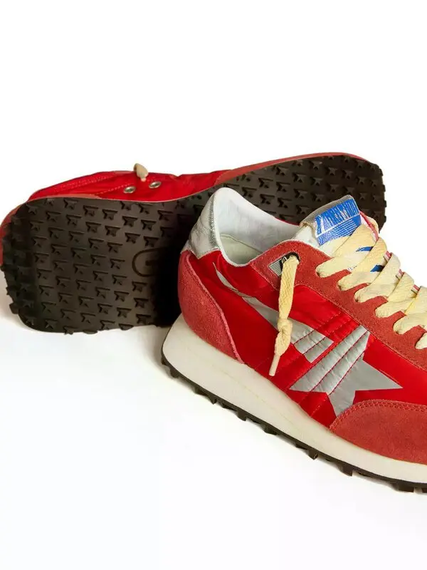 GOLDEN GOOSE Marathon Star Sneakers - Red