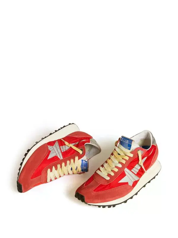 GOLDEN GOOSE Marathon Star Sneakers - Red