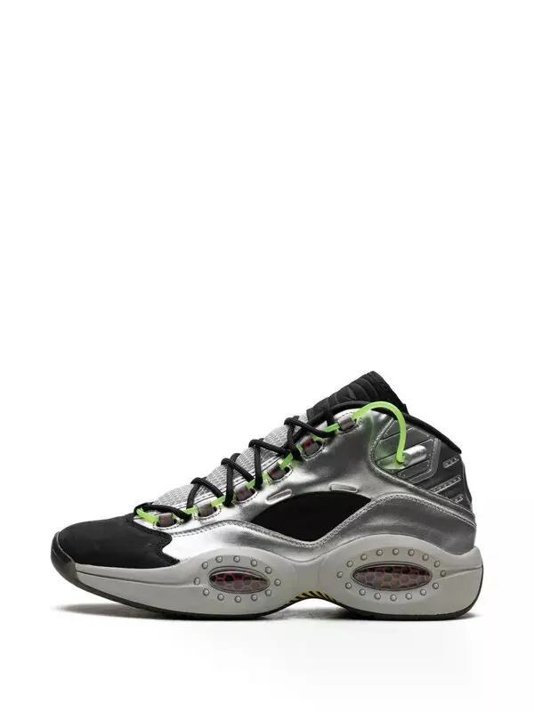 REEBOK X Minions Question Mid Gru Sneakers - Silver