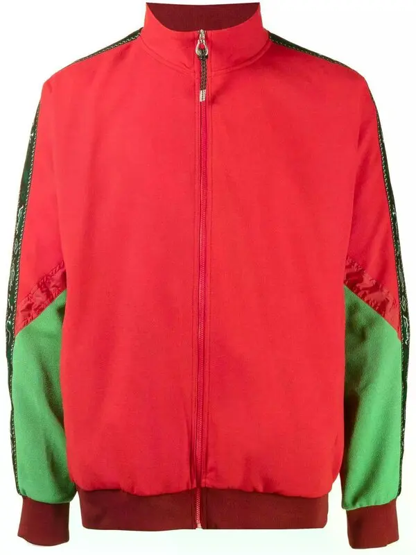 TOGA VIRILIS Colour-block Zipped Sweater