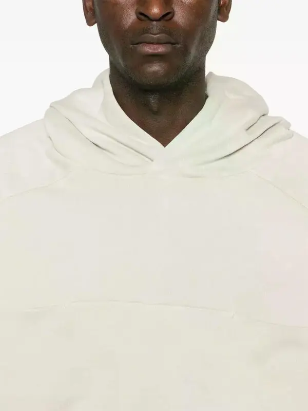 ENTIRE STUDIOS Double Double Cropped Hoodie - Neutrals