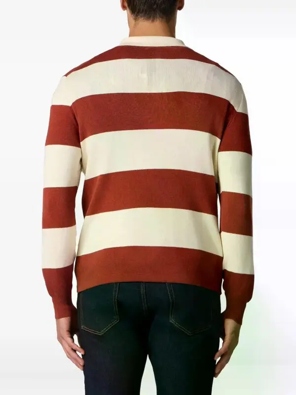 Brooks Brothers Striped Rugby Polo Shirt