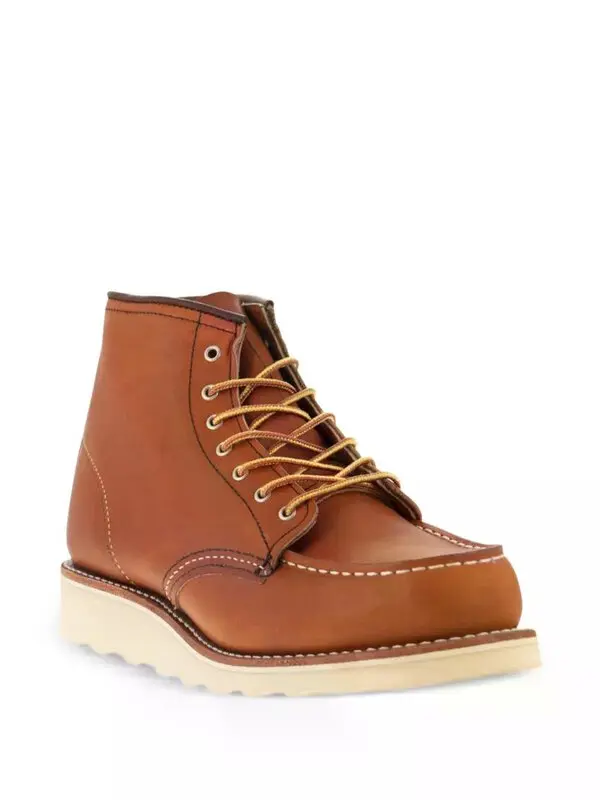 Red Wing Heritage Moc-toe Ankle Boots - Brown
