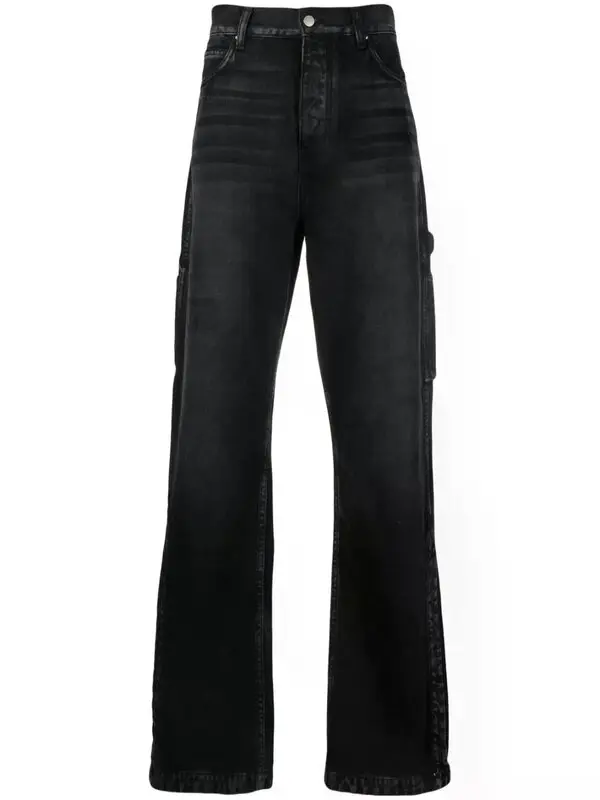 Amiri Straight-leg Jeans With Cargo Pockets