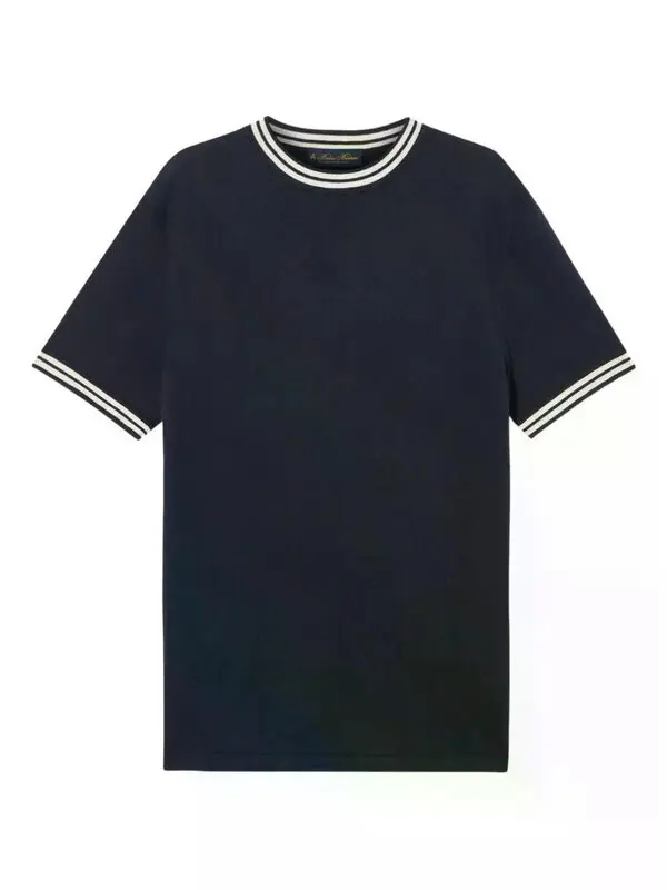 Brooks Brothers Organic Cotton-linen T-shirt
