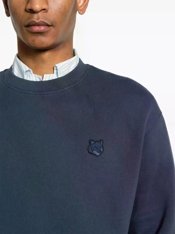 Maison Kitsuné Bold Fox Head Cotton Sweatshirt