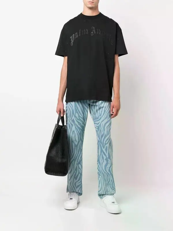 Palm Angels Logo-print T-shirt