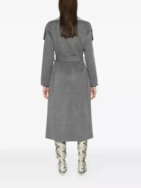 Mackage Rws Wool Felted Wrap Coat - Grey