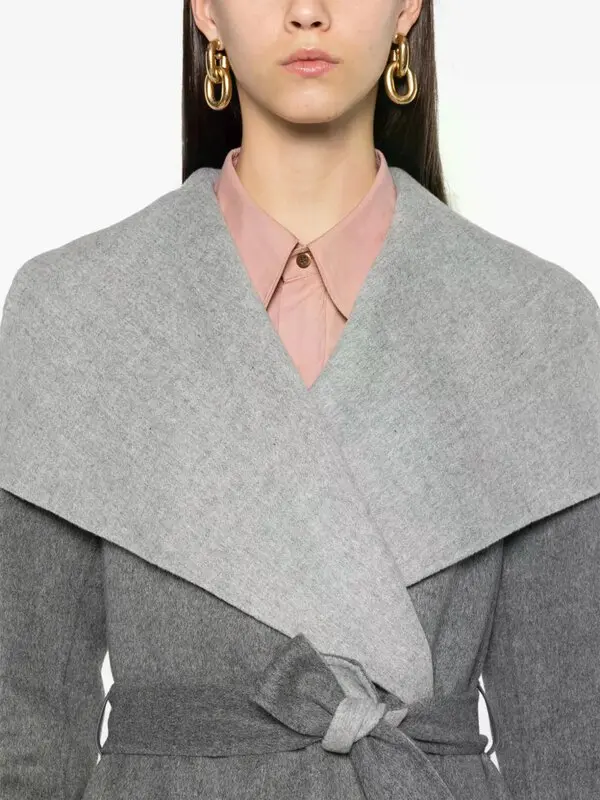 Mackage Rws Wool Felted Wrap Coat - Grey