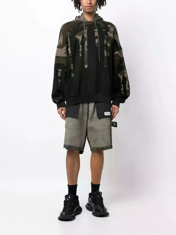 MOSTLY HEARD RARELY SEEN Extreme Drip Camouflage Hoodie