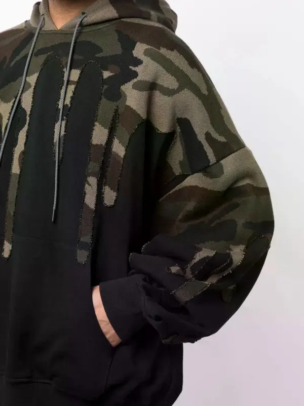 MOSTLY HEARD RARELY SEEN Extreme Drip Camouflage Hoodie