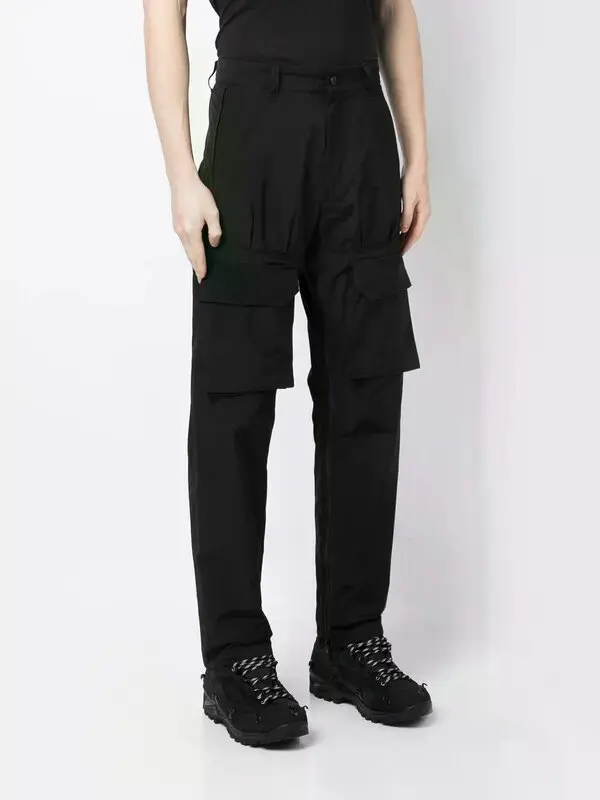 44 LABEL GROUP Multi-pocket Cargo Trousers