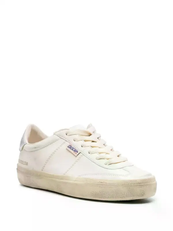 GOLDEN GOOSE Soul Star Leather Sneakers - Neutrals