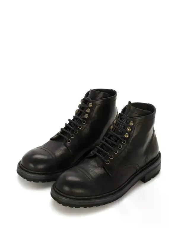 Dolce & Gabbana Leather Ankle Boots