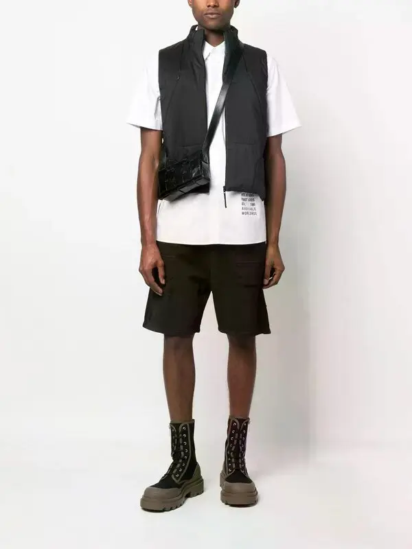 Balmain Cotton Distressed Knee-length Shorts