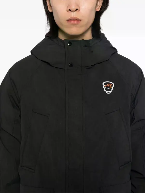AAPE BY *A BATHING APE Logo Down Jacket