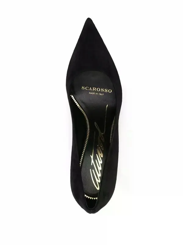 SCAROSSO X Brian Atwood Gigi Suede Pumps