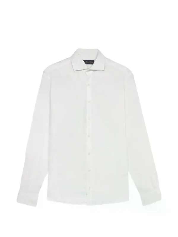 Brooks Brothers Linen Shirt - White