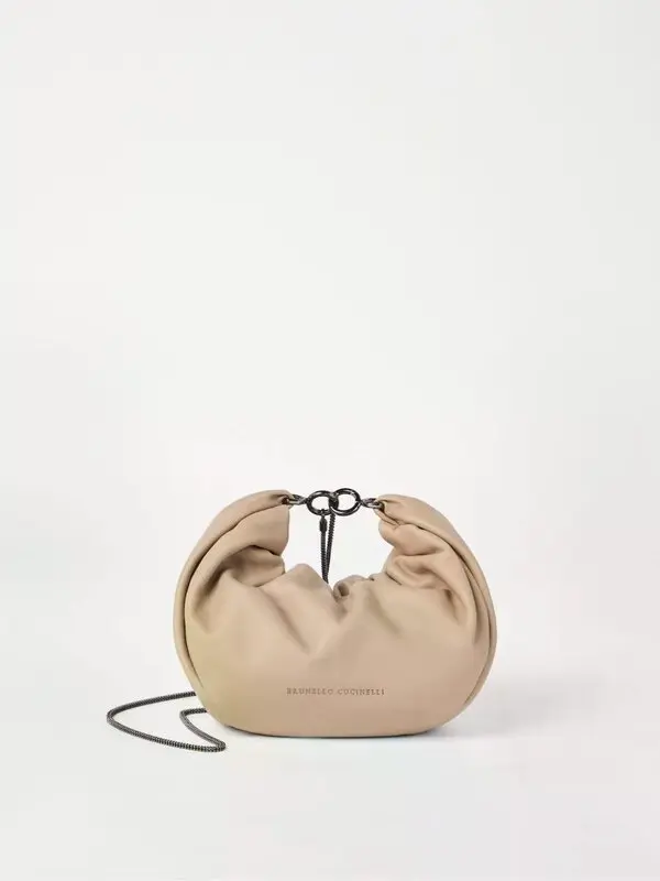 Brunello Cucinelli Monili Chain-strap Crossbody Bag - Neutrals