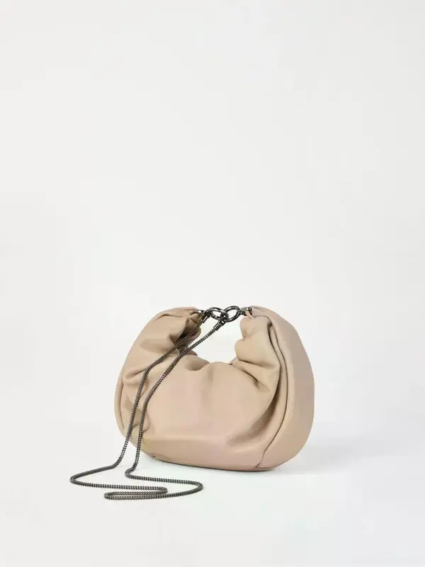 Brunello Cucinelli Monili Chain-strap Crossbody Bag - Neutrals