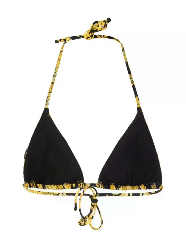 Versace Barocco Bikini Top