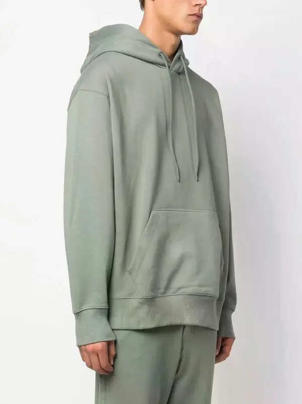 Y3 Drawstring Cotton-blend Hoodie