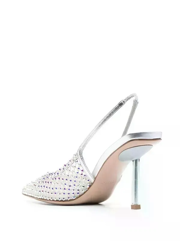 LE SILLA 80mm Gilda Crystal-embellished Pumps