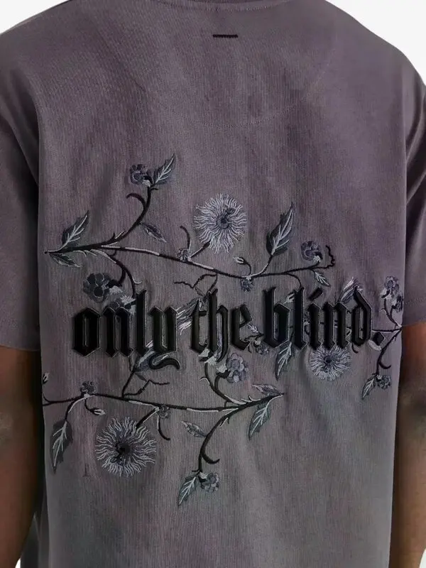 ONLY THE BLIND Wildflower T-shirt - Purple