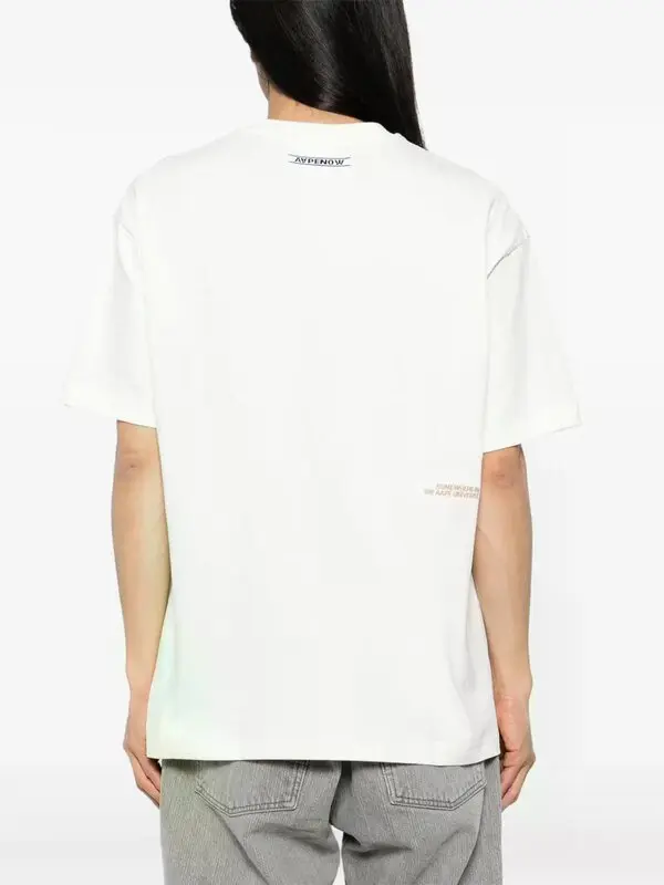 AAPE BY *A BATHING APE Logo-patch T-shirt