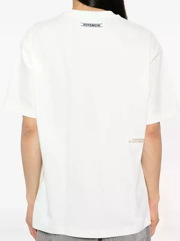 AAPE BY *A BATHING APE Logo-patch T-shirt