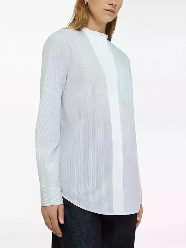 JIL SANDER Striped Cotton Shirt